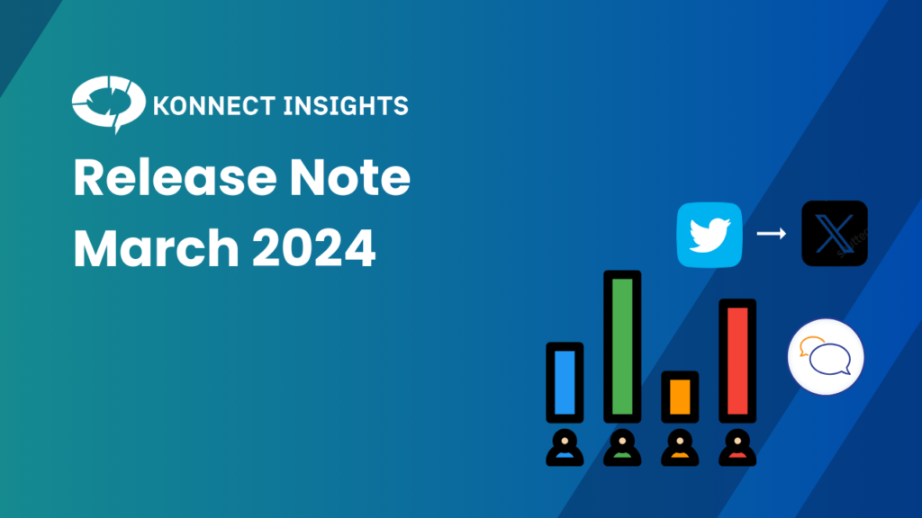 Release Notes | Konnect Insights CXM Platform Updates